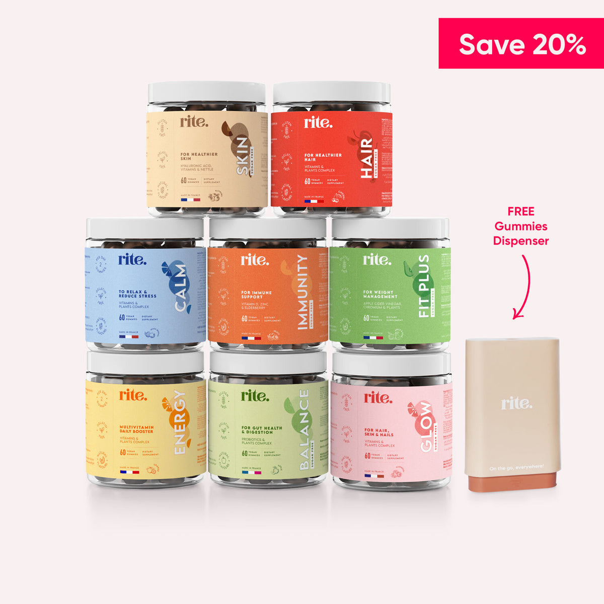 Healthy Multivitamin Gummies Pack – RITE.®