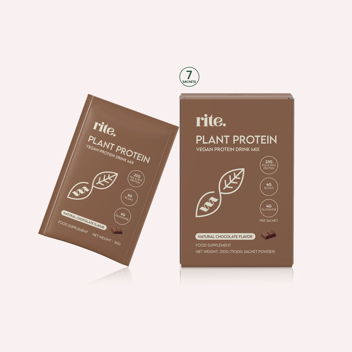 Plant Protein: High-Performance Vegan Protein Powder (Chocolate ...